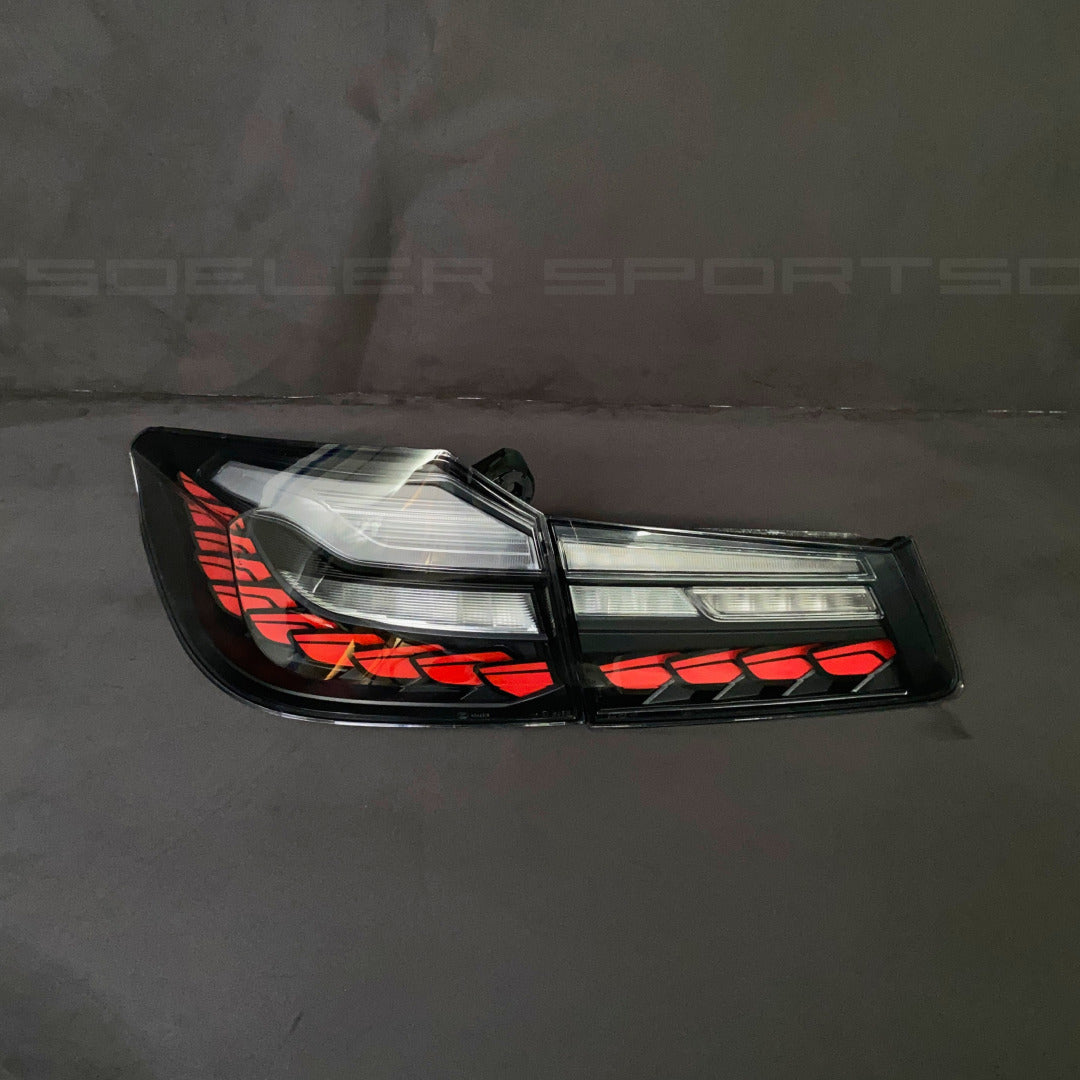 BMW G30 & F90 M5 GTS OLED baklykter "Smoke" – Sportsdeler