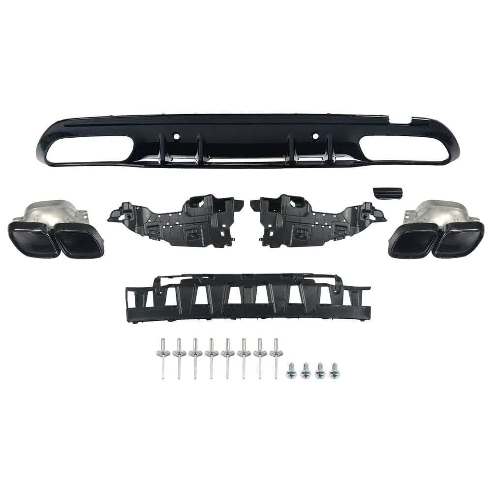 Mercedes C-klasse W205 S205 AMG Pre Facelift Diffuser – Sportsdeler